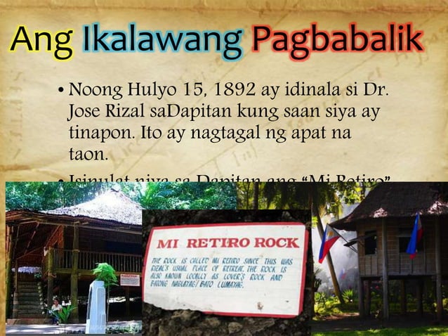Ang Paglalakbay at Pag-ibig ni Jose Rizal | PPTX