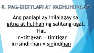 Paglalapi | PPTX