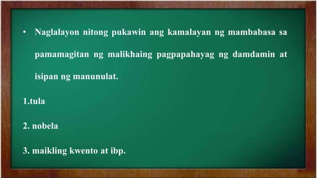 Paglalarawan- kompleto detalye, mga uri at pamamaraan-- | PPTX