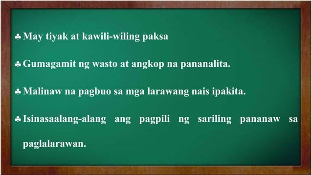 Paglalarawan- kompleto detalye, mga uri at pamamaraan-- | PPTX