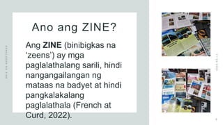 PAGSULAT NG MGA AKADEMIKONGN SULATIN AT PAGLIKHA NG ZINES | PPTX