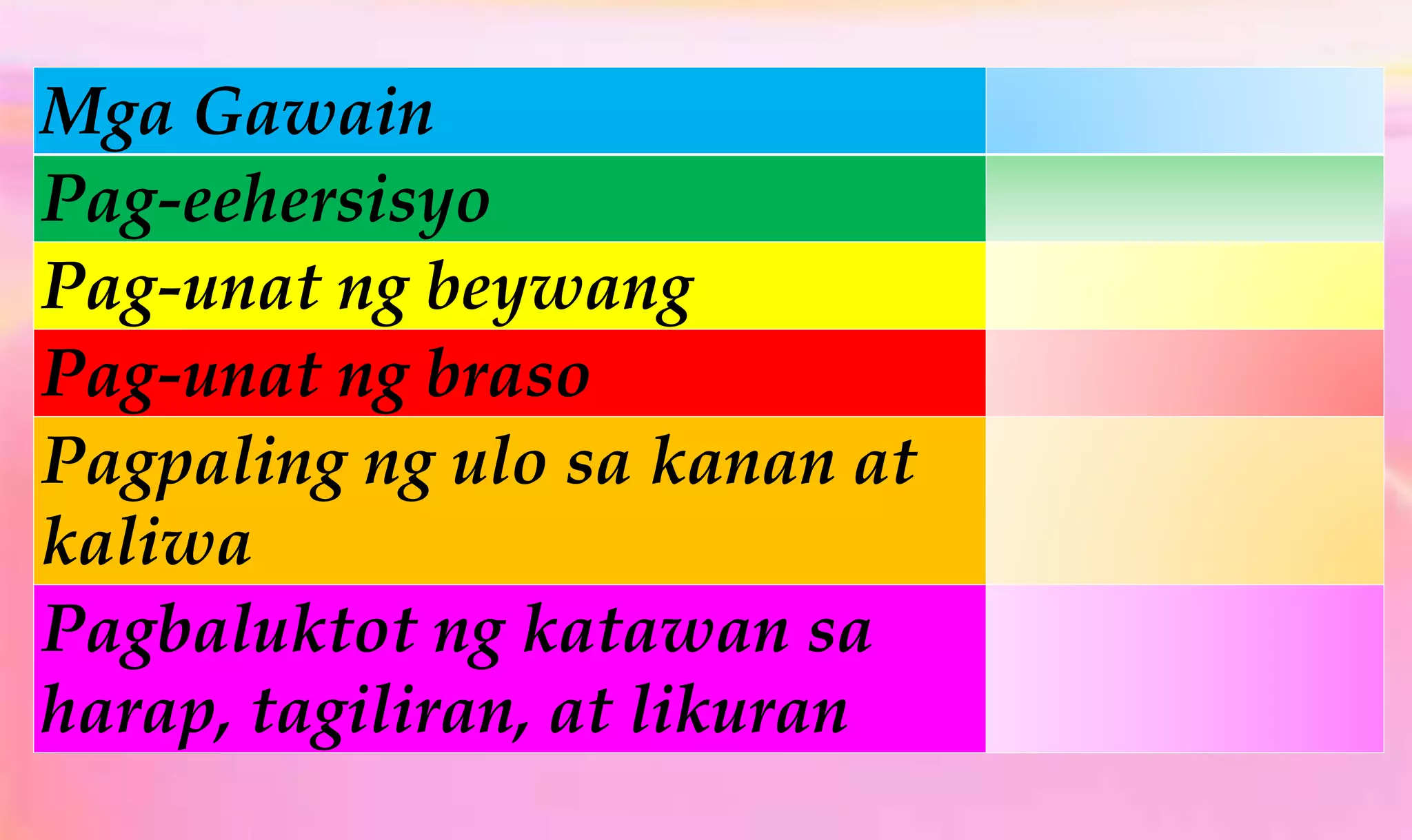 Paglinang ng flexibility | PPTX