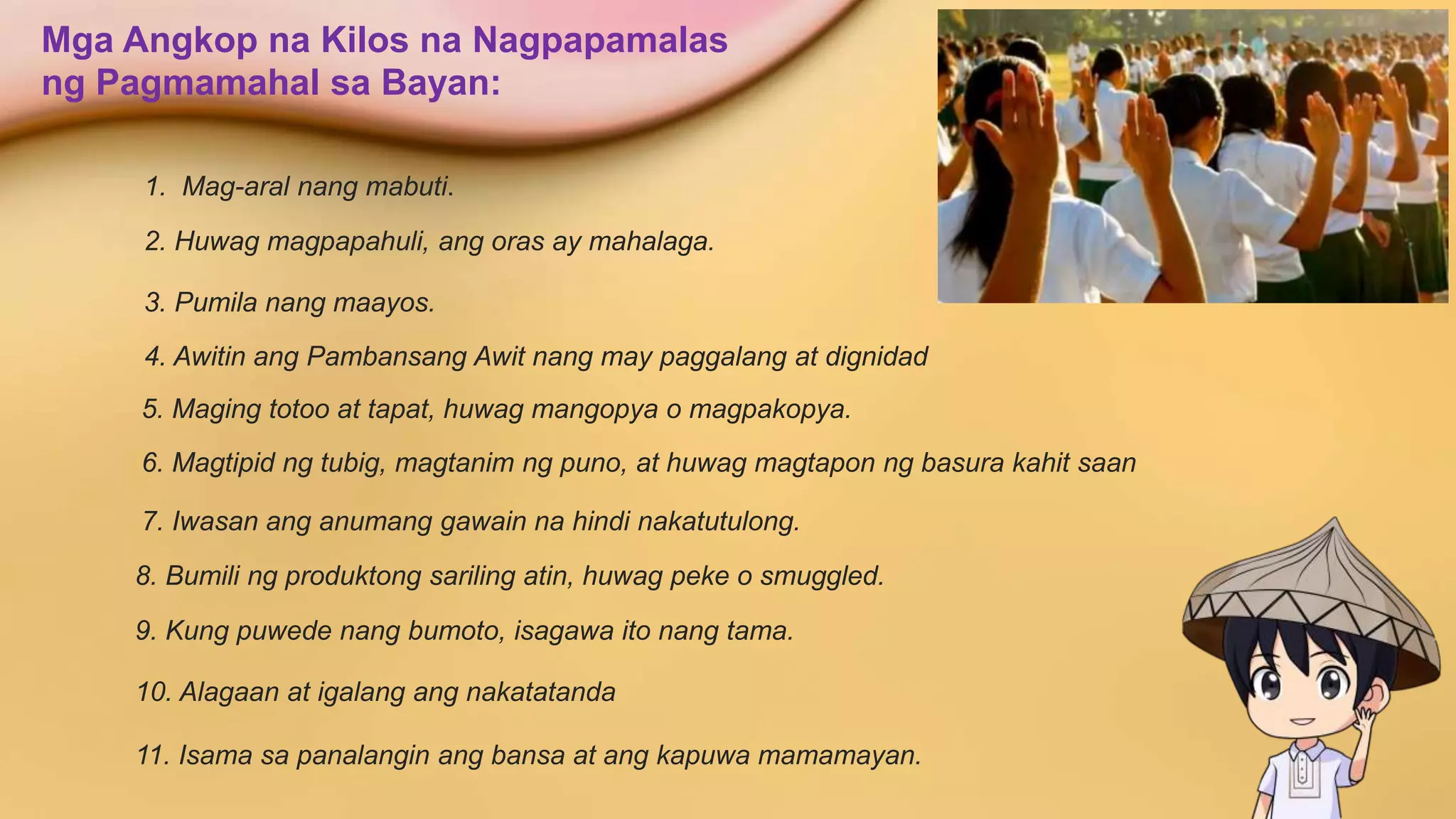 EsP10-Pagmamahal sa Bayan | PPTX