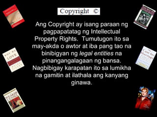 Pagmamay aring-intelektuwal | PPTX