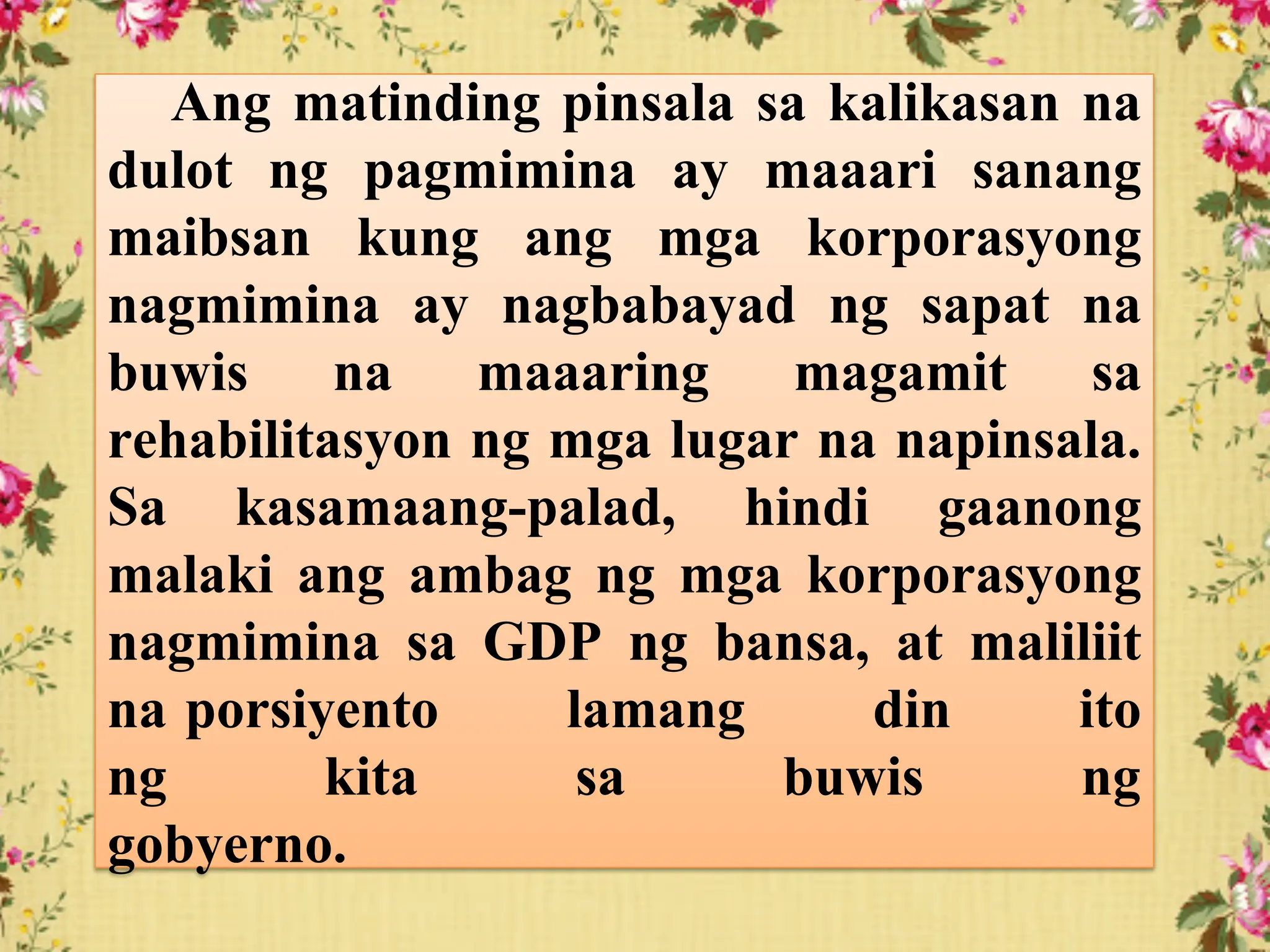 Ibat ibang paraan ng pagmimina sa pilipinas | PDF