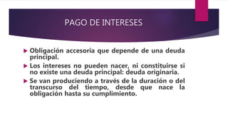 Pago de intereses | PPTX