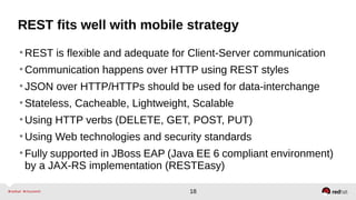 Migrating traditional Java EE Applications to mobile | PPT