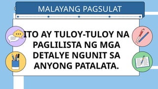 pagpalawak ng datos. filipino 12 sa piling laranganpptx | PPTX
