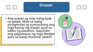 pagpalawak ng datos. filipoino sa piling laranganpptx | PPTX