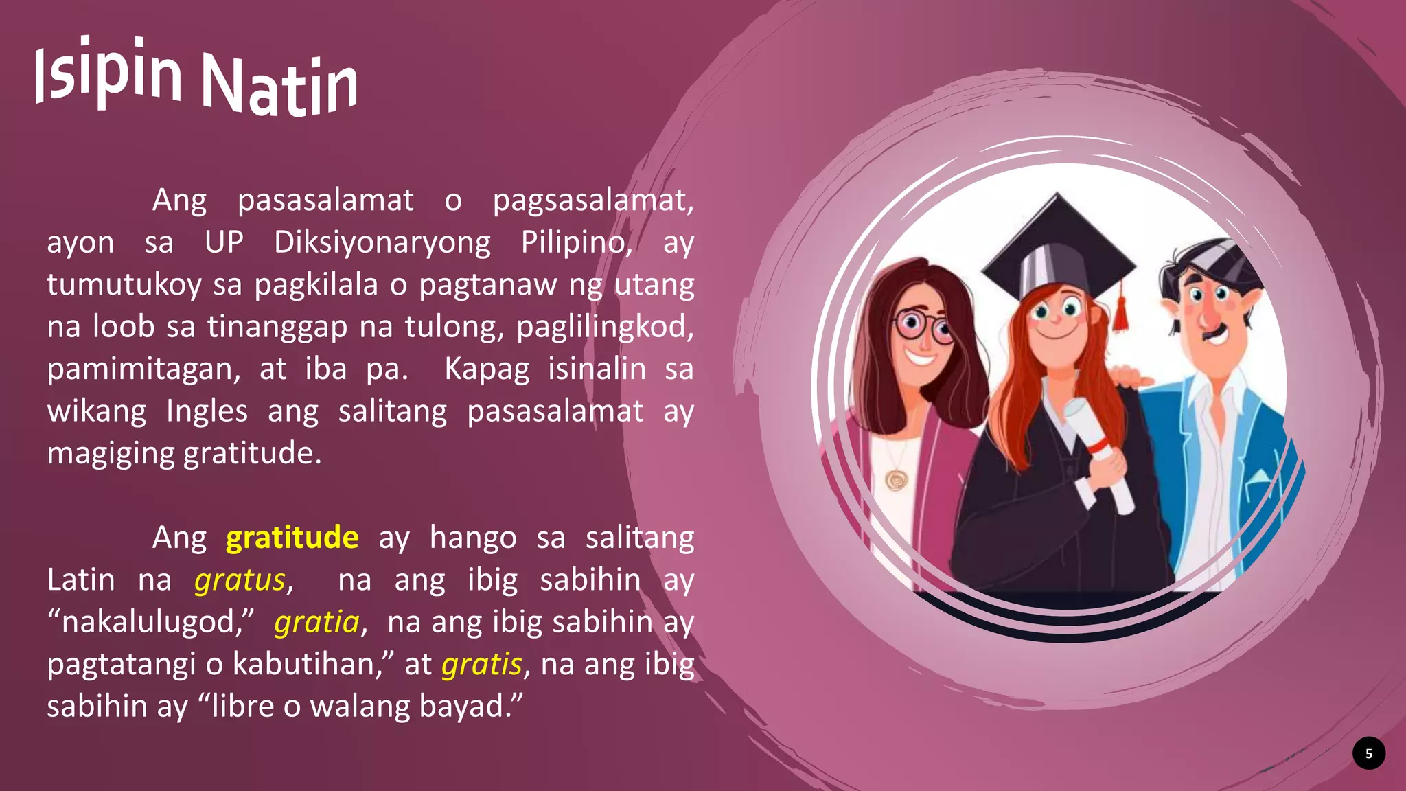 Pagpapahalaga at pagpapasalamat sa kabutihan ng iba | PPTX