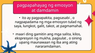 pagpapahayag ng emosyon at damdamin.pptx