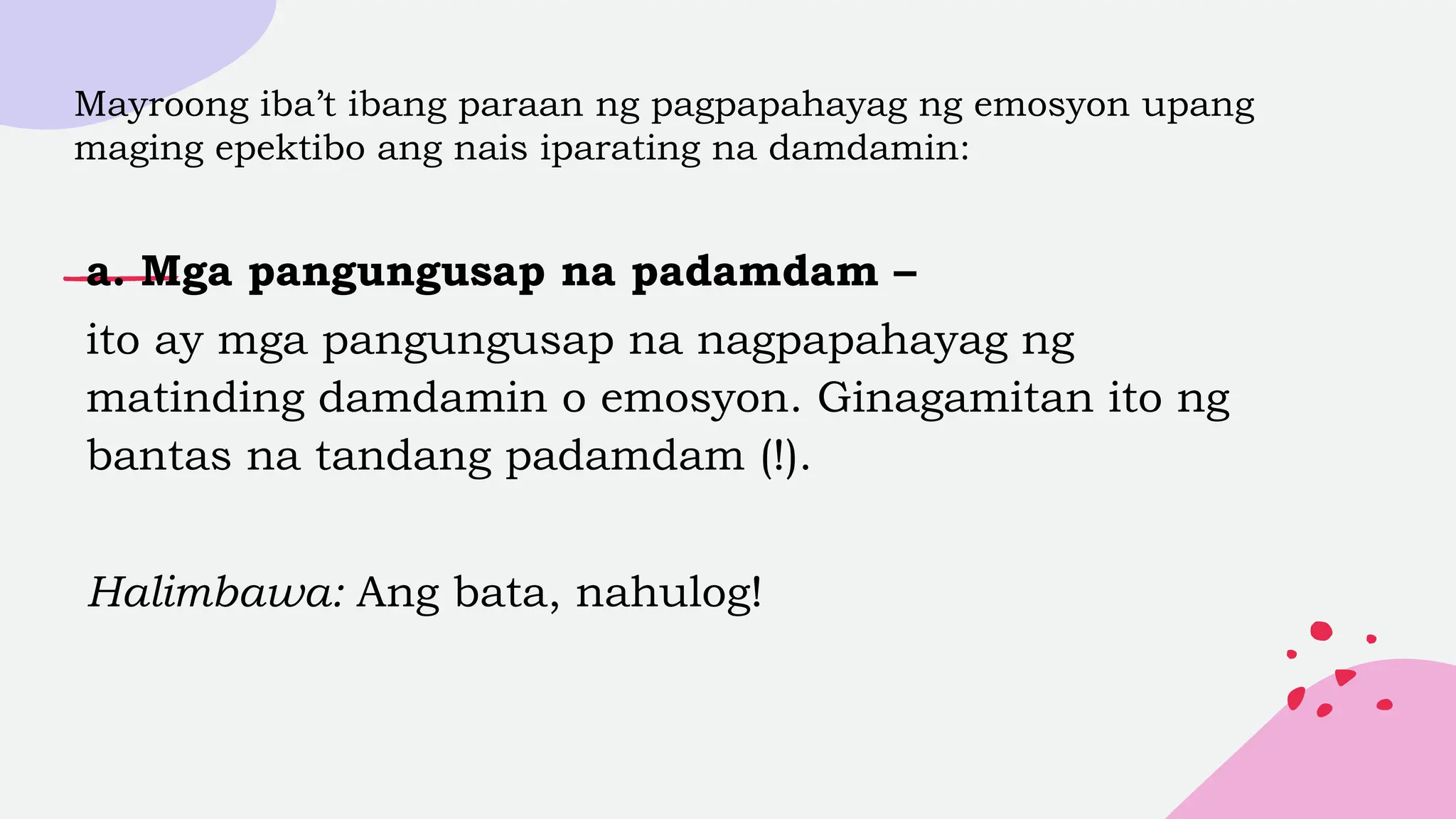 Pagpapahayag ng Emosyon o nDamdamin.pptx