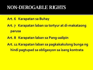 Pagpapakilala Sa Karapatang Pantao | PPT