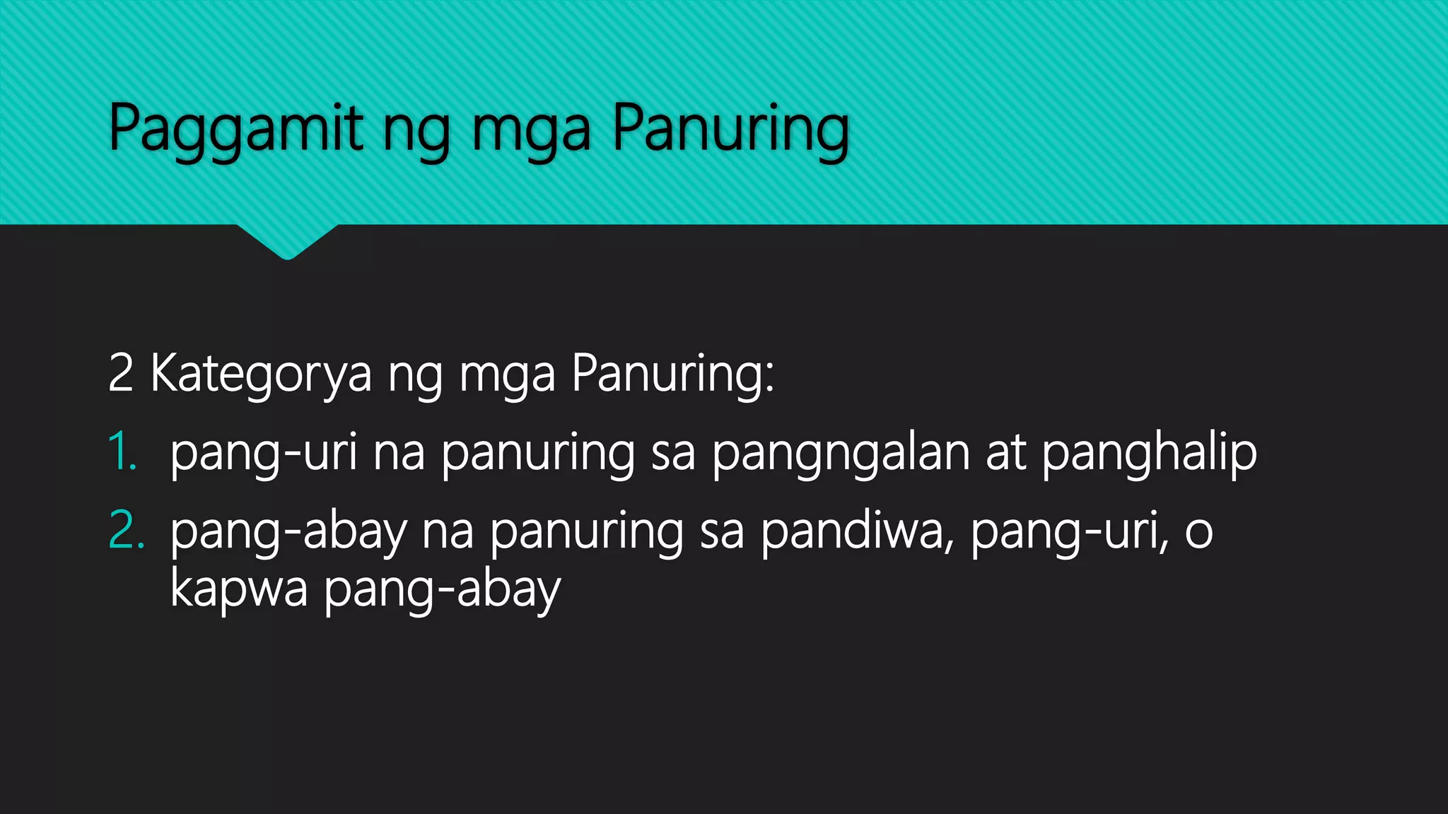Pagpapalawak ng Pangungusap | PPTX