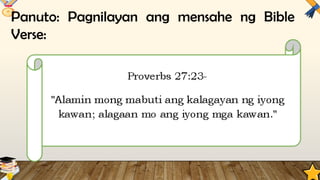 Pagpapanatili ng Panahanan (Habitat) ng mga Hayop sa Pamayanan.pptx