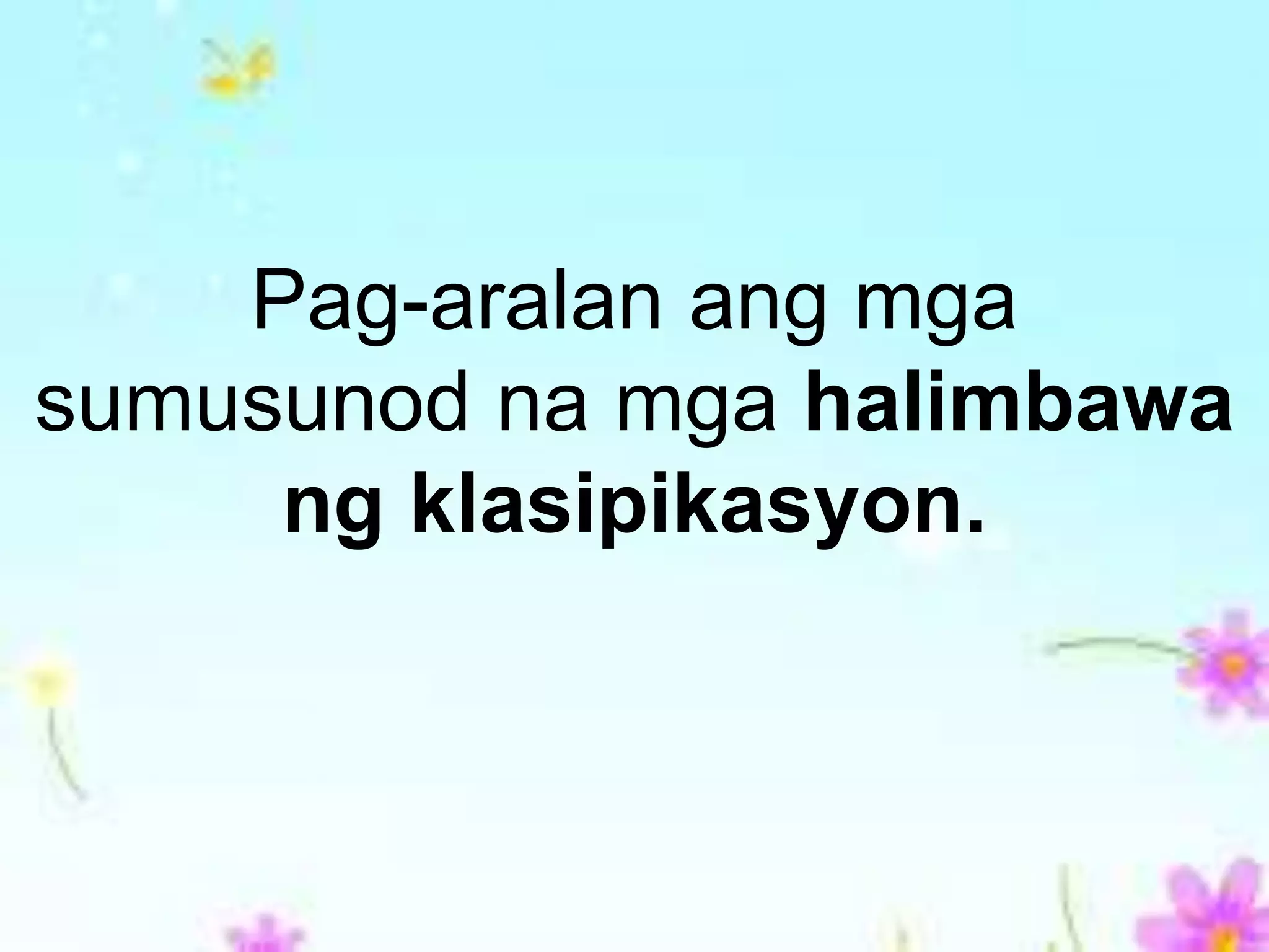 Pagpapangkat Pangkat ng mga Salita | PPTX