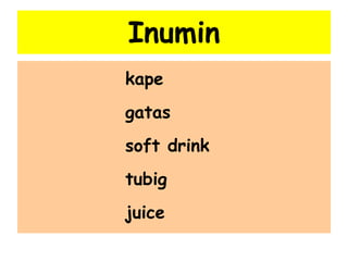 Pagpapangkat Pangkat ng mga Salita | PPTX
