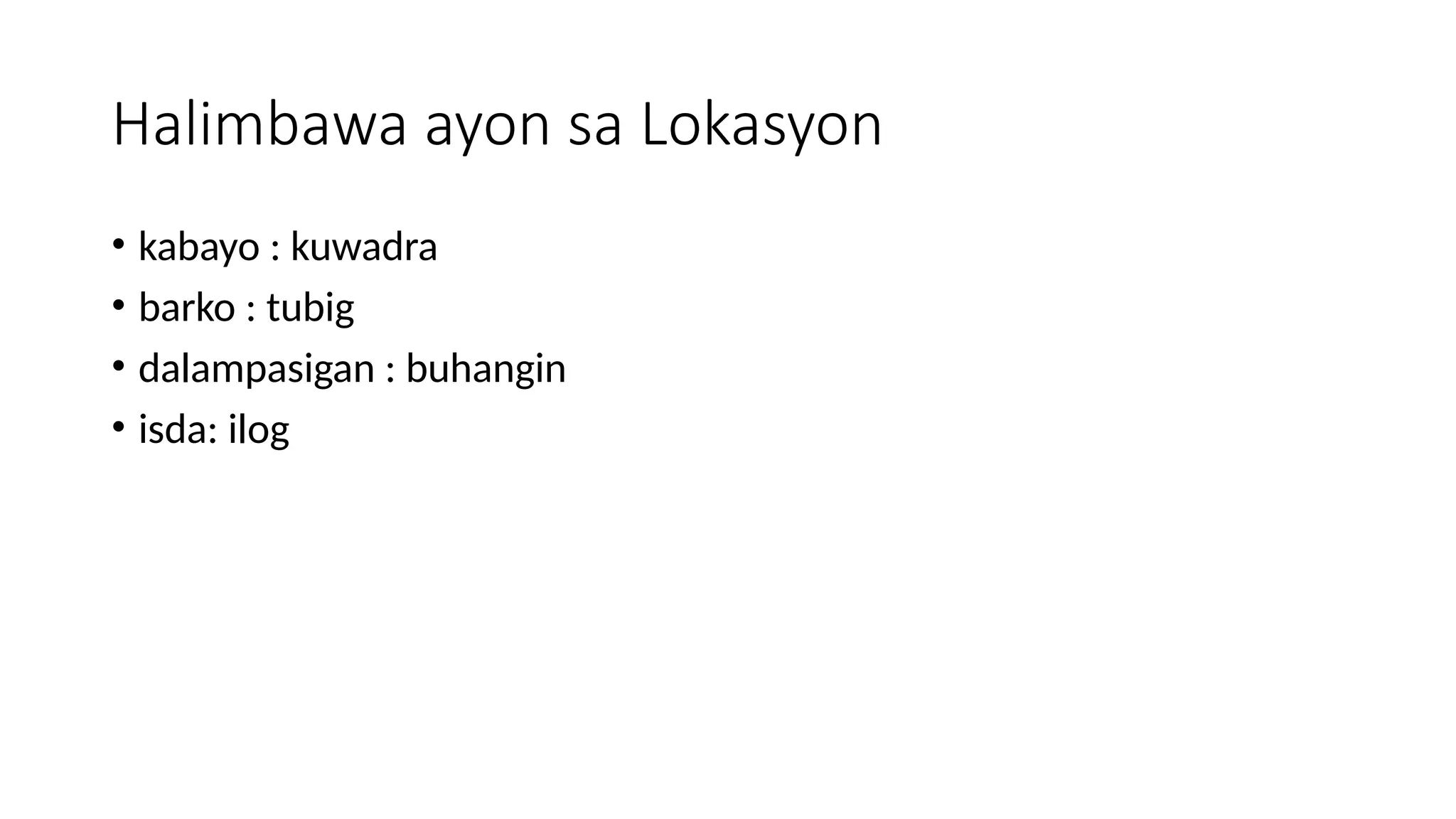 Pagpapangkat ng mga Salita sa filipinopptx | PPTX