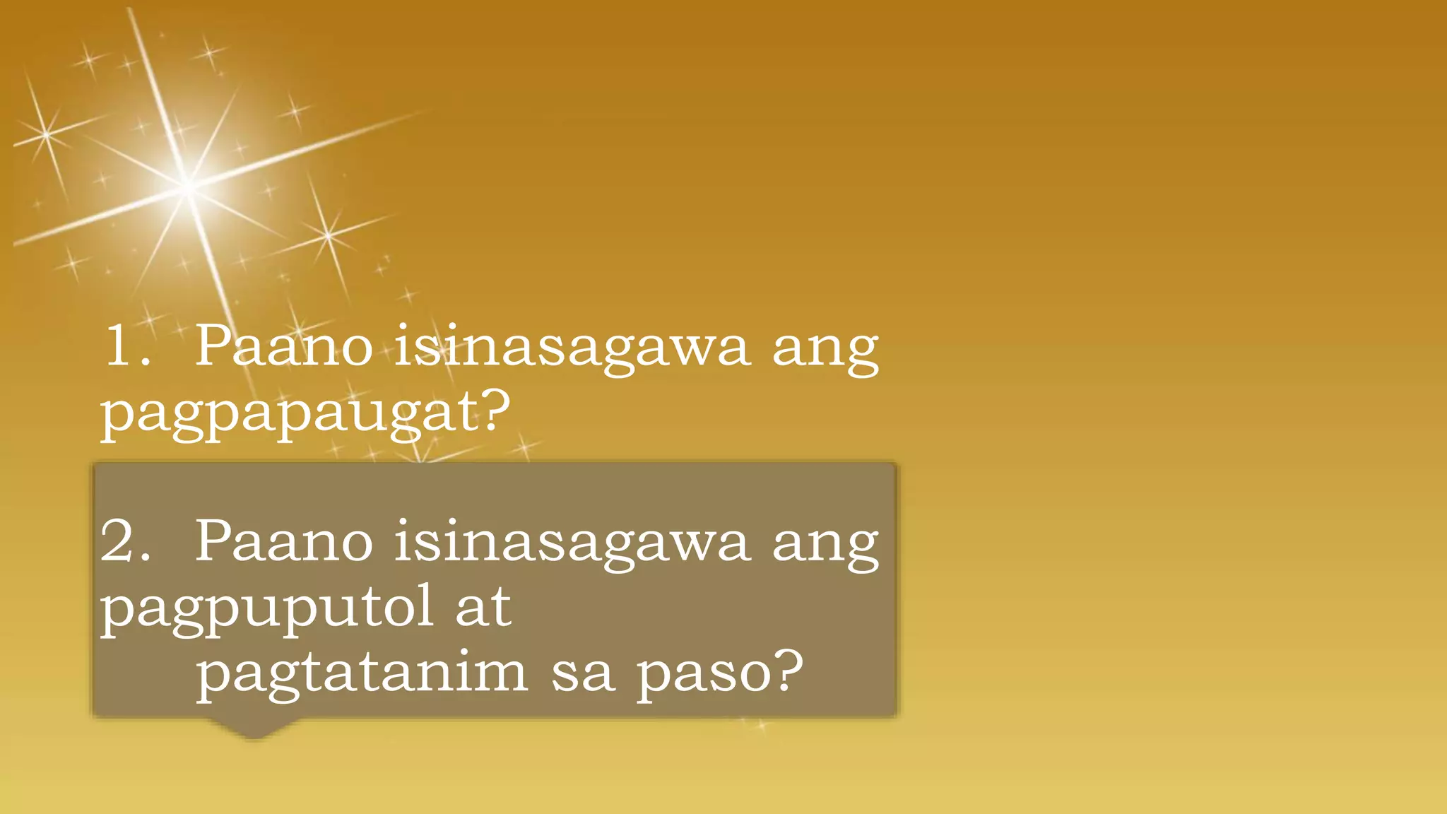 Pagpaparami ng halaman | PPTX