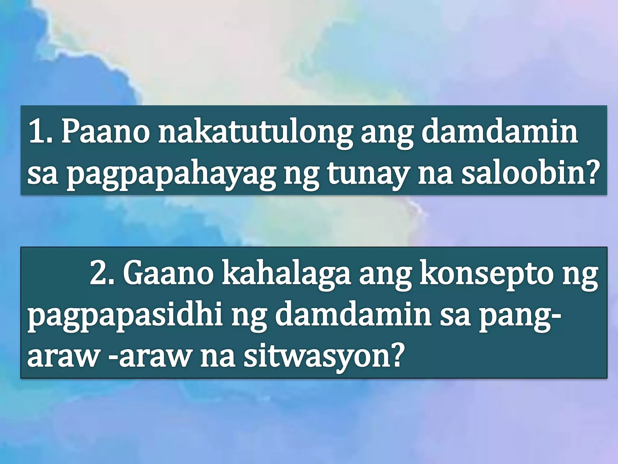 Pagpapasidhi ng damdamin | PDF