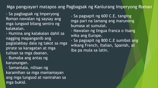 Pagpasok ng middle age 2 | PPTX