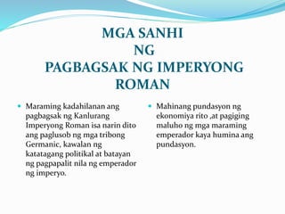 Pagpasok ng middle ages | PPTX