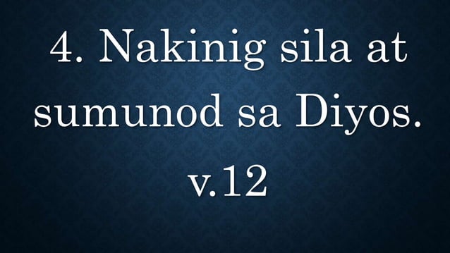 Worship Service Sermon Notes: Pagsamba: Isang uri ng pasasalamat sa ...