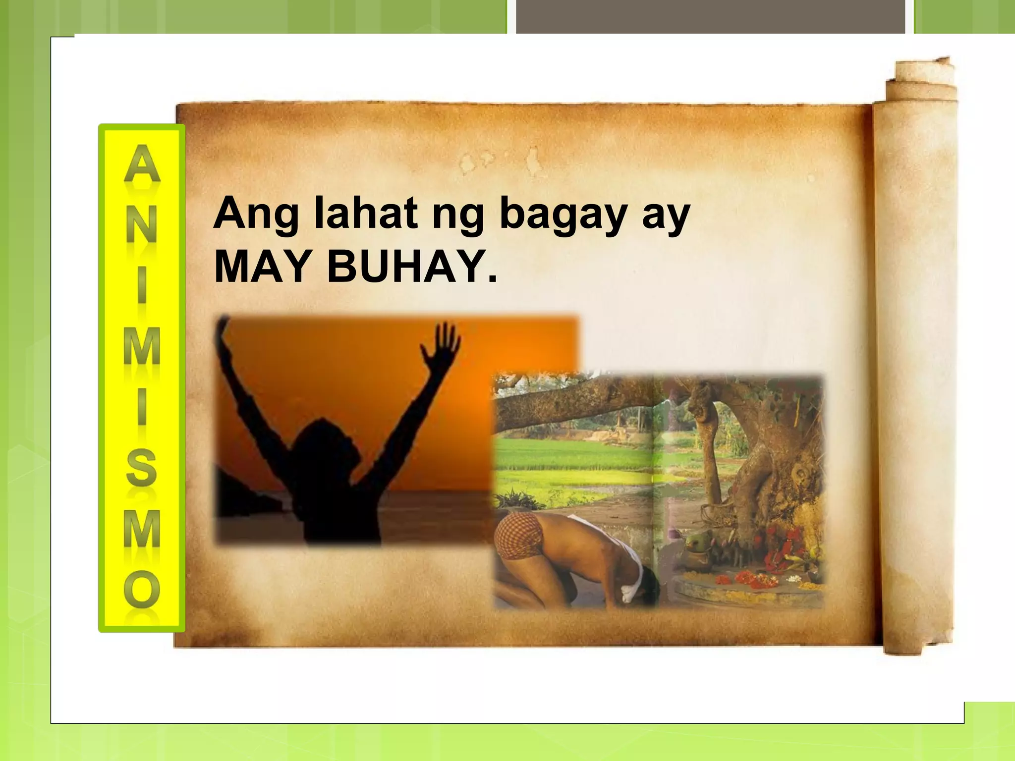 Pagsamba ng mga sinaunang pilipino | PPT