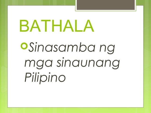 Pagsamba ng mga sinaunang pilipino | PPT