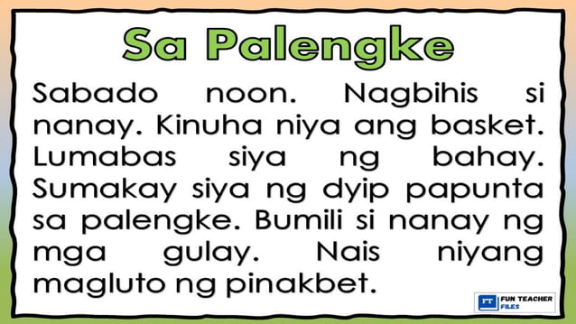 PAGSANAY NG PAGBASA SA GRADE TWO - .pptx