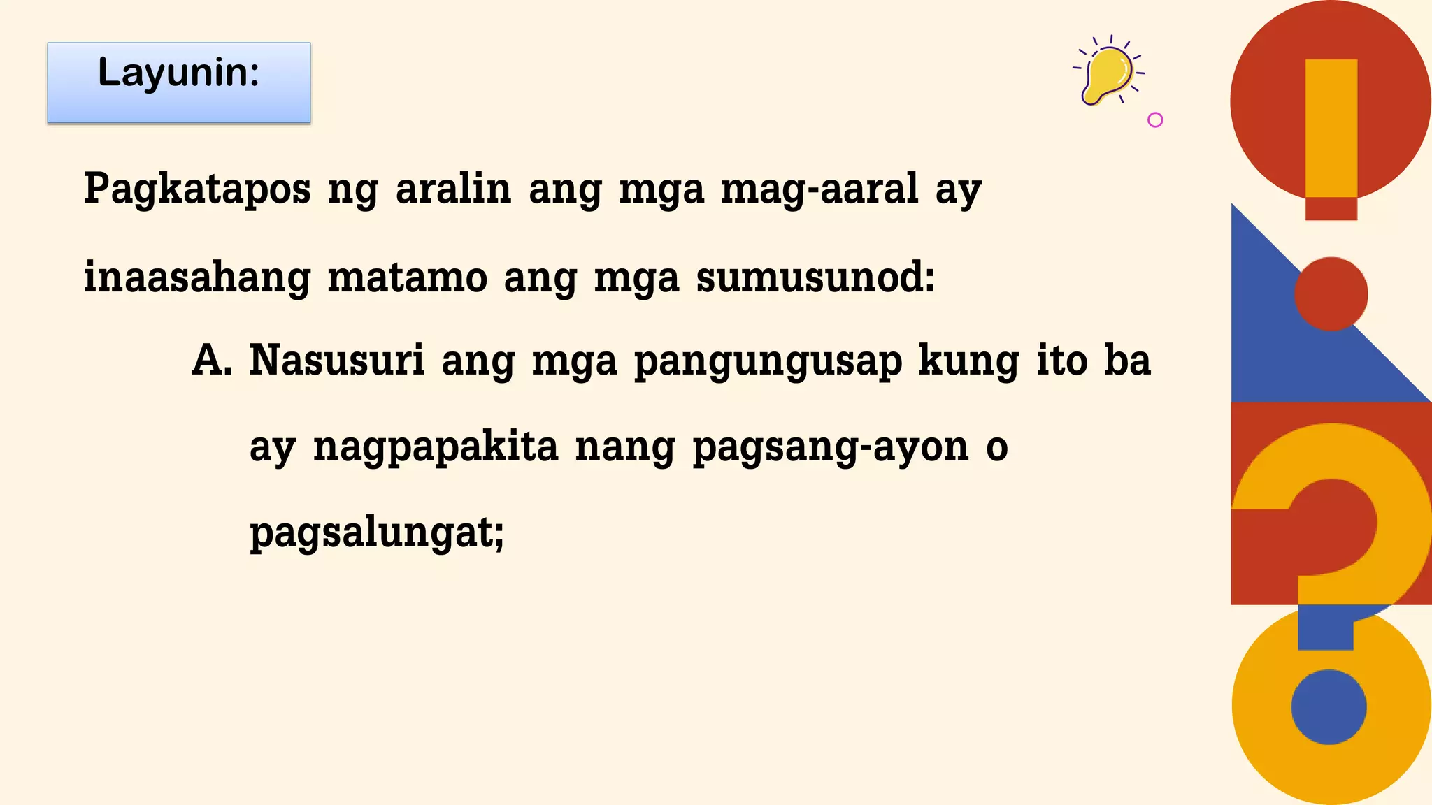 pagsang-ayon at pagsalungat.pptx