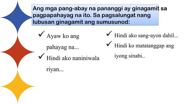 pagsang-ayon at pagsalungat.pptx