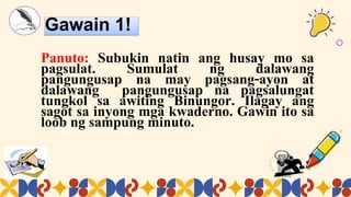 pagsang-ayon at pagsalungat.pptx