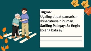 Mga Dapat Tandaan sa Pagsasabi ng Sariling Ideya.pptx