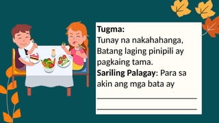 Mga Dapat Tandaan sa Pagsasabi ng Sariling Ideya.pptx