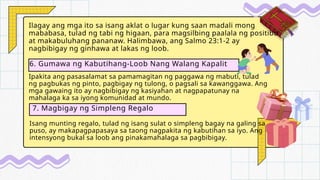 Pagsasalamat ng ESP subject module 1 grade 9 | PPTX