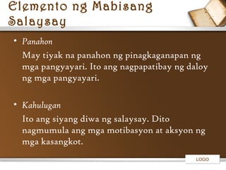 Filipino: Pagsasalaysay | PPT