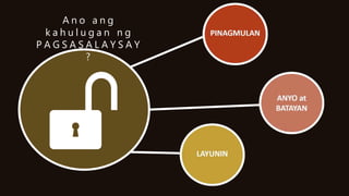 Pagsasalaysay | PPTX