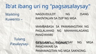 PAGSASALAYSAY G-10 GENEROUSFILIPINO .pptx