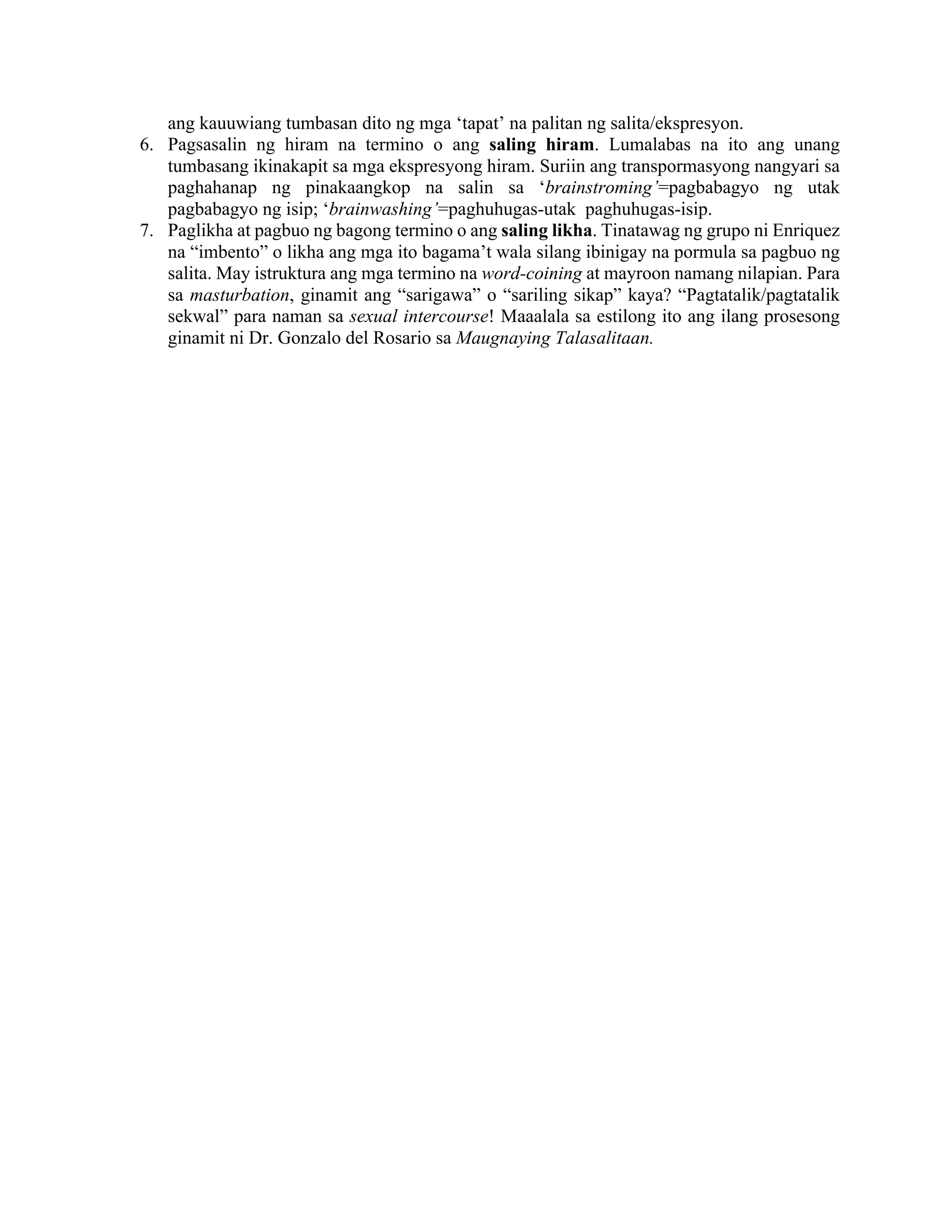 Pagsasalin sa Sikolohiya | PDF