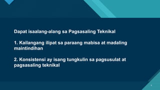 Pagsasaling-Teknikal-report by Baron (St. Louise de Marillac College of ...