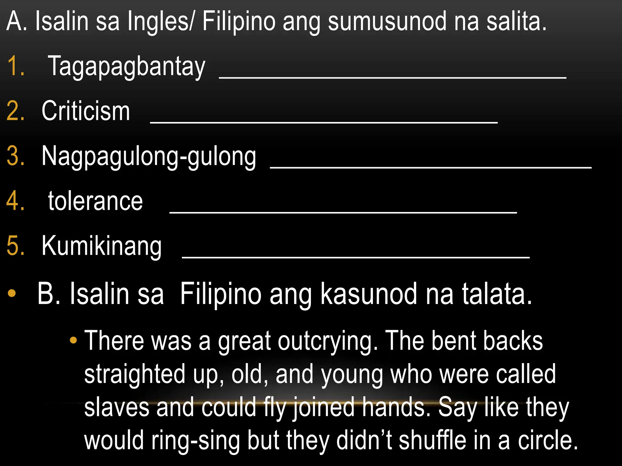 mga katangian na dapat taglayin ng tagapagsalin | PPTX