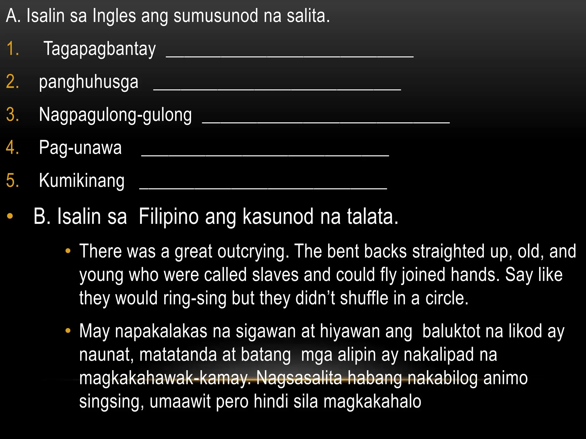 mga katangian na dapat taglayin ng tagapagsalin | PPTX