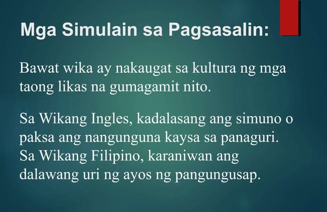 Filipino 10 - Pagsasaling-Wika | PPTX