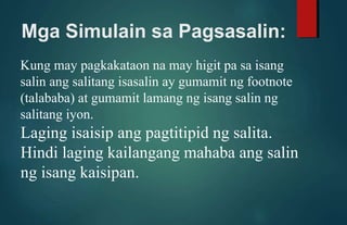 Filipino 10 - Pagsasaling-Wika | PPTX