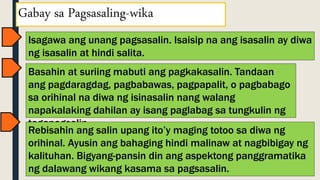 Pagsasaling wika | PPTX