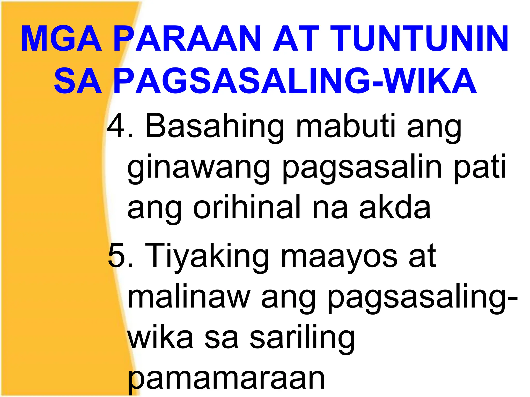 Grade 10 Talakayan sa pagsasaling-wika.ppt