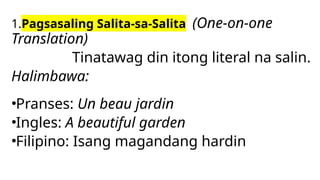 Pagsasaling- Wika ( FILIPINO 10 )...pptx
