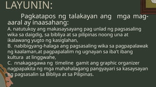 PAGSASALING-WIKA-PPT, katuturan ng pagsasalin | PPTX