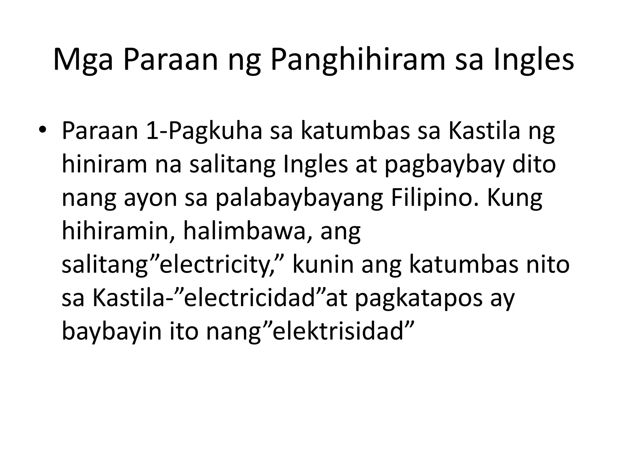 panghihiram ng mga katawagang pang-agham:pagsasaling-wika | PPTX